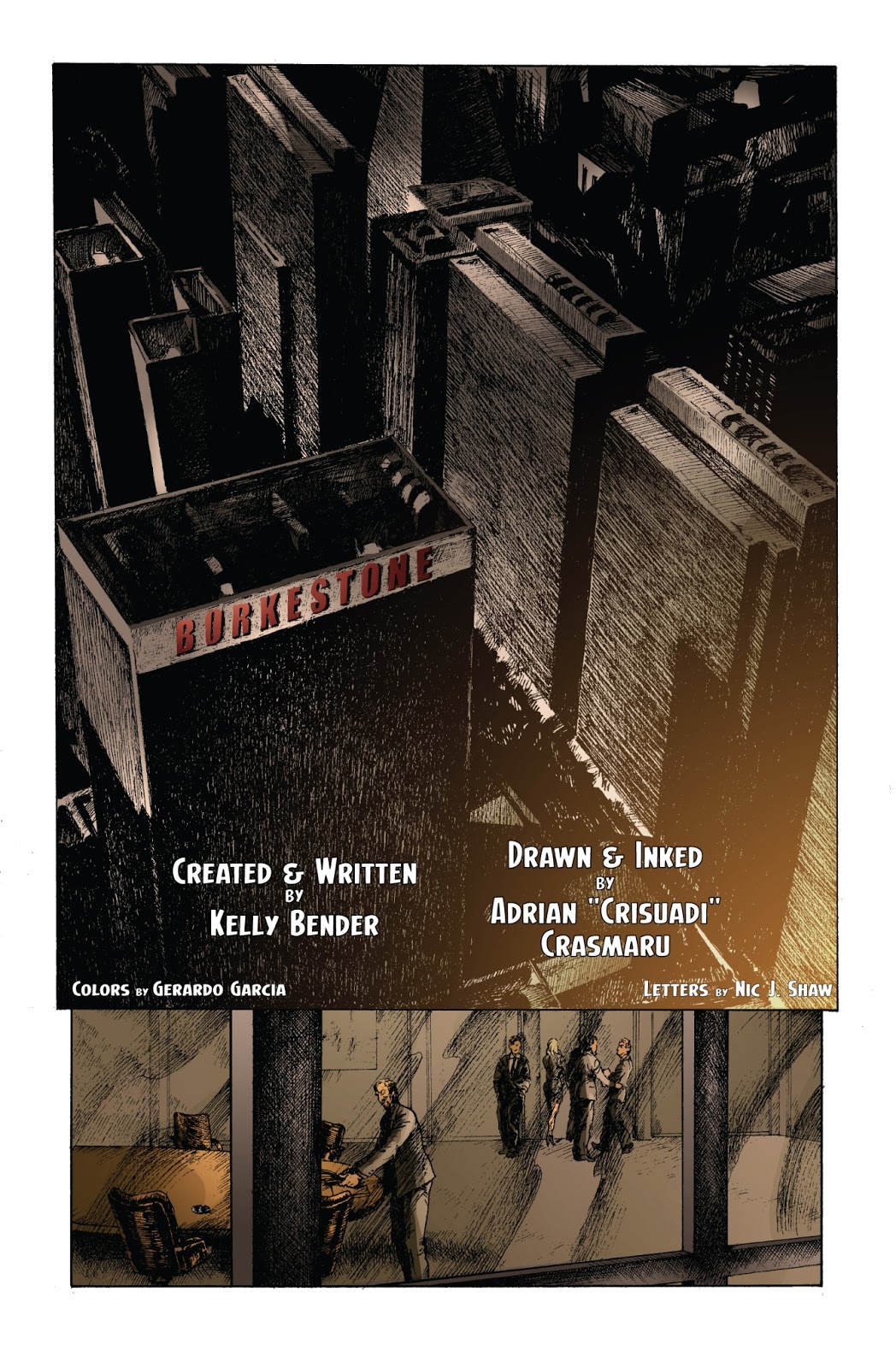 My Imaginations Home: "The Other Half" Comic Book Page 1-7 ready to pitch