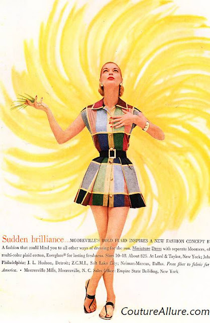 Couture Allure Vintage Fashion: Tom Brigance Playsuit - 1955