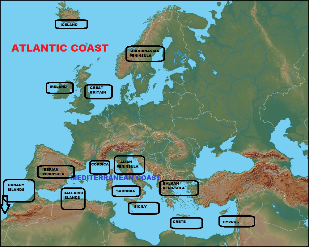 We love Science! : EUROPEAN MAPS AND GAMES