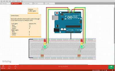Arduino VS Rangkaian Konvensional | Traffic Light Menggunakan Arduino ...