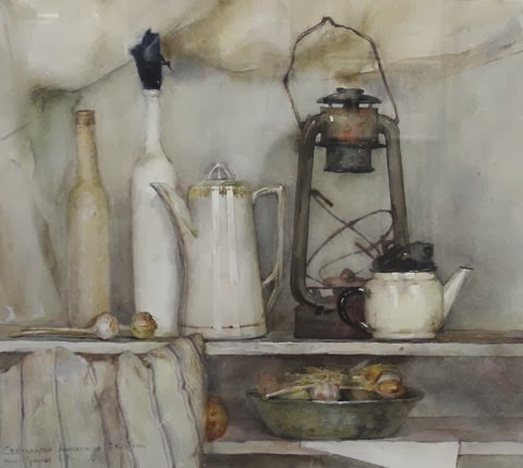 Art Of Watercolor: Repin Academy of Fine Arts - Students` Winter Exhibition