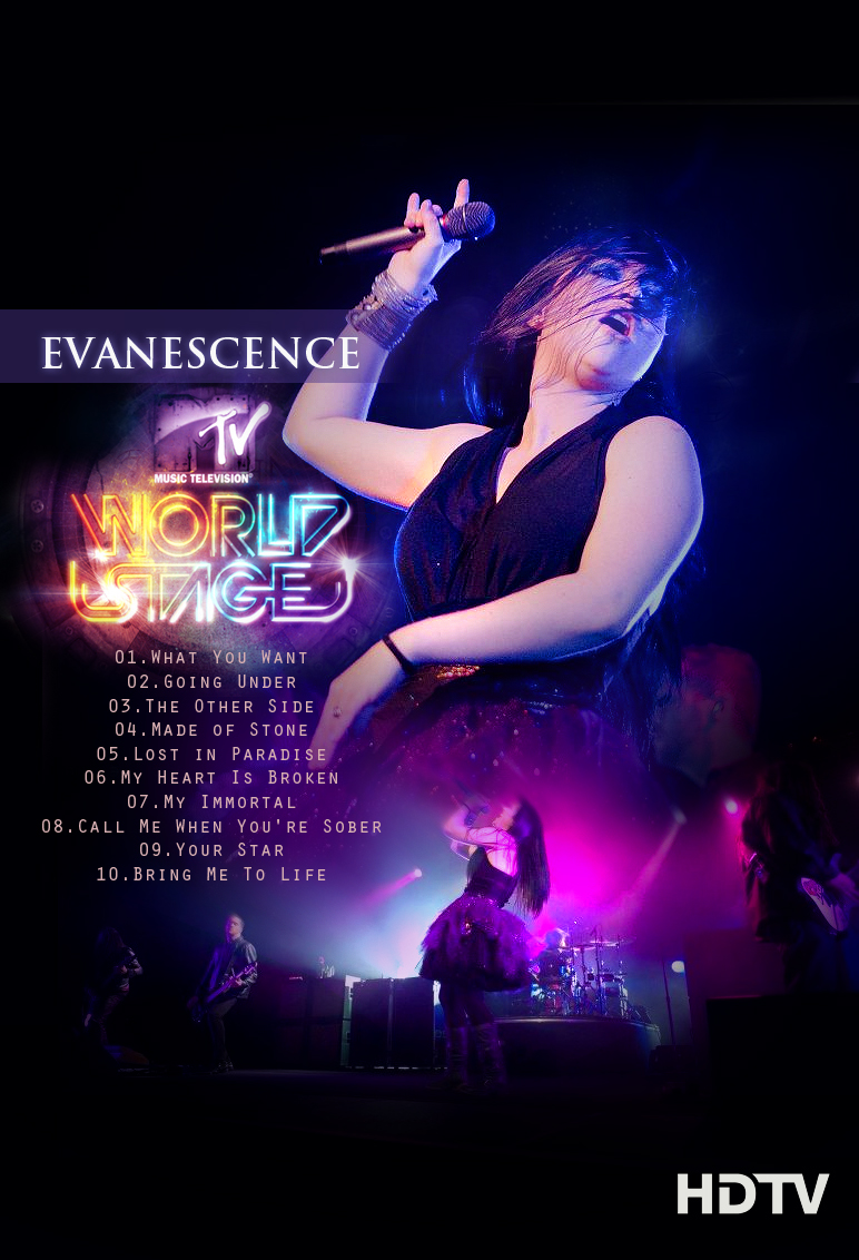 Evanescence Rock Brasil: Evanescence MTV World Stage 2012 HDTV