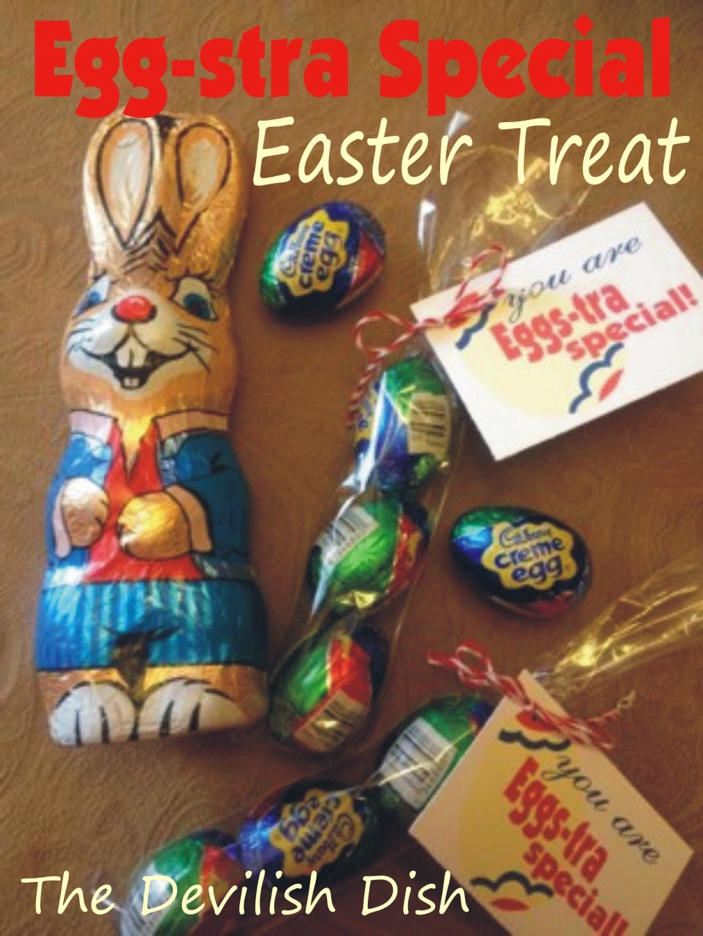 The Devilish Dish: Eggs-tra Special Easter Treat (with printable)