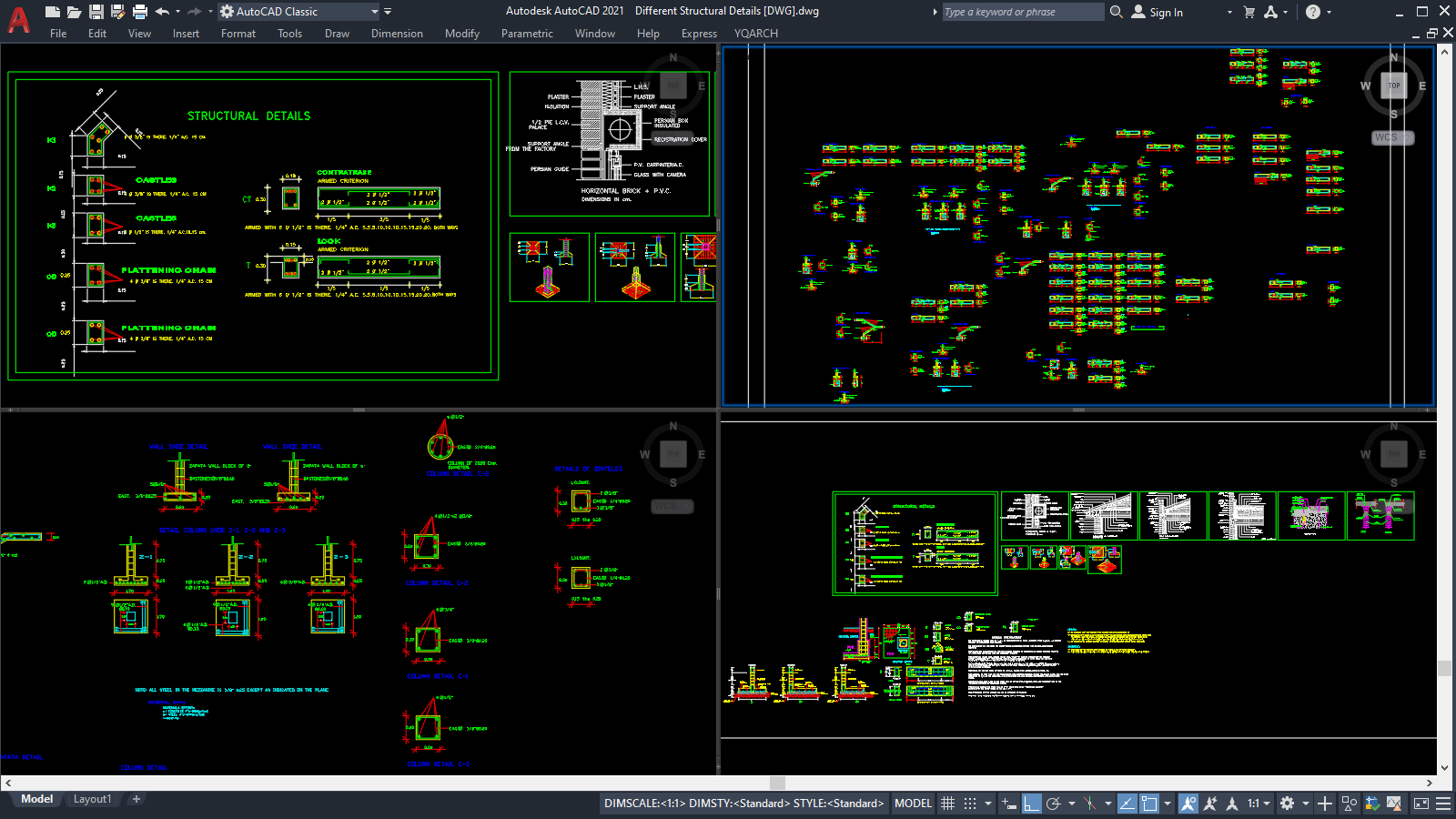 Different Structural Details [DWG]