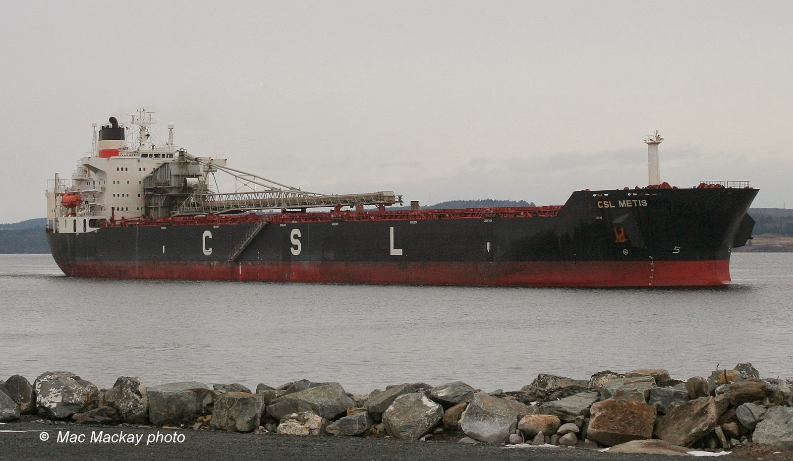 Shipfax: CSL Metis - Interesting ship - visibility improved