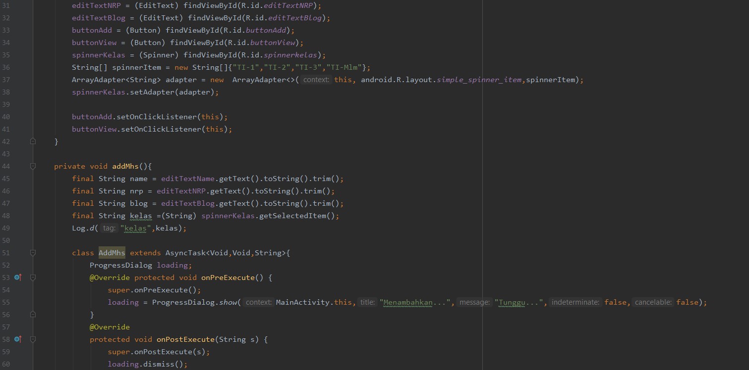 Belajar Android Studio (13) ~ About Me