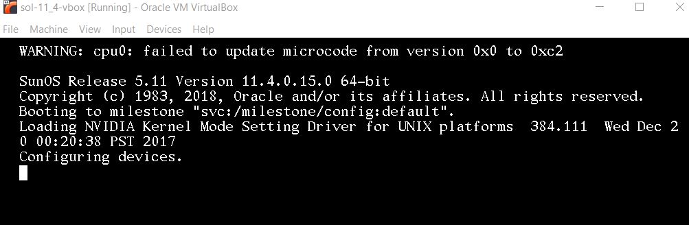 Oracle Solaris 11.4 VM Template - Import Virtual Box