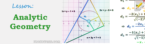 Analytic Geometry Lecture 10