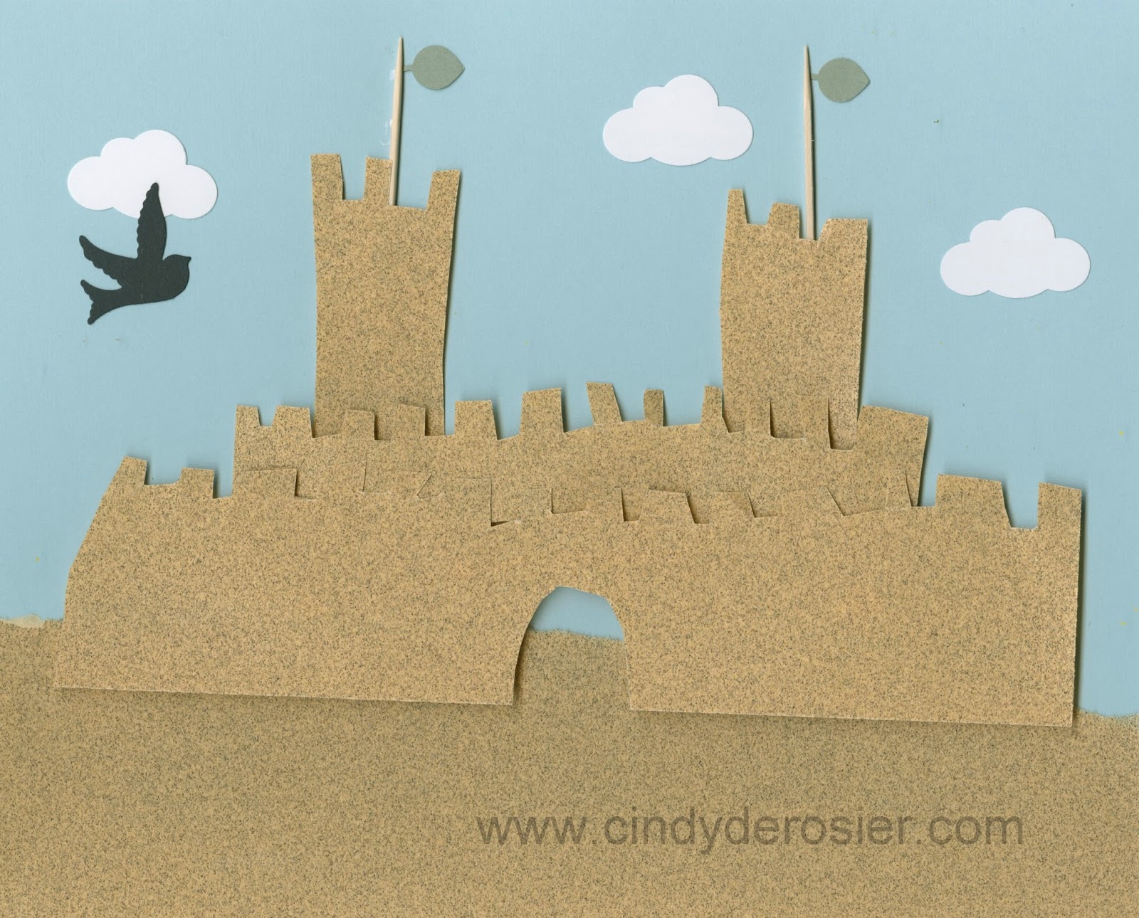 Cindy deRosier: My Creative Life: Project CAT - Challenge #5: Sandpaper ...