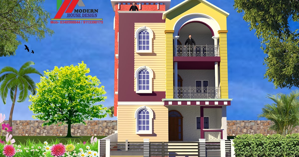 Naksha Design Front Elevation ~ Modern House Design