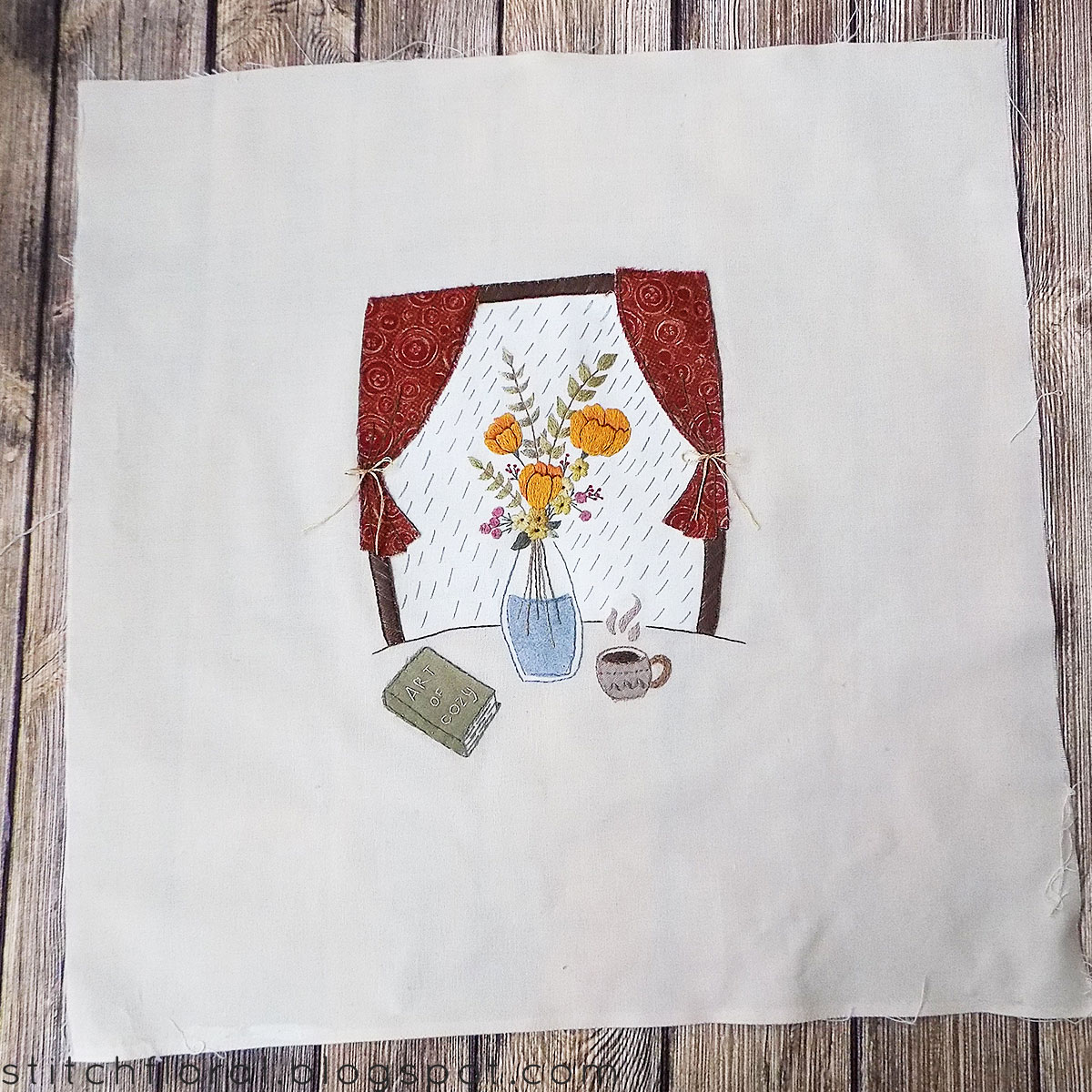 The "Art of Cozy" project: Part 3 - Stitch Floral