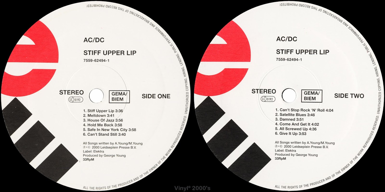 2000 Stiff Upper Lip - AC/DC - Rockronología