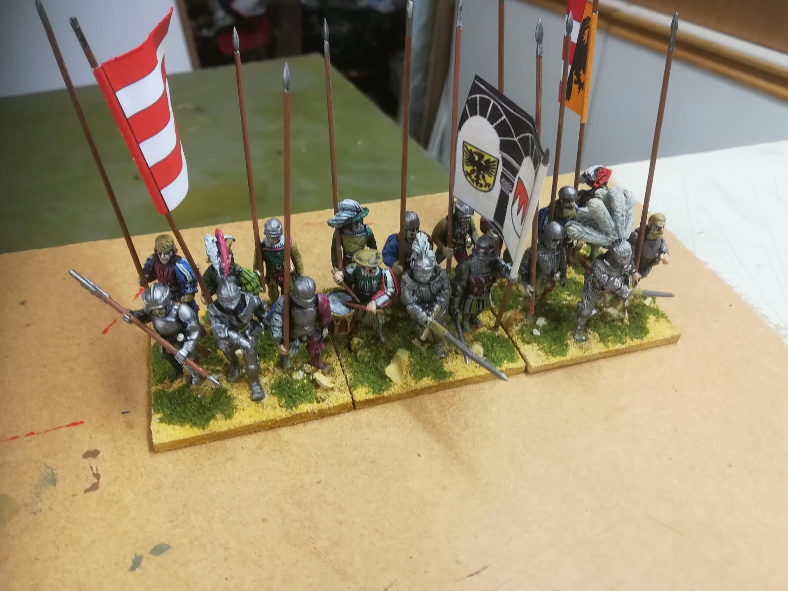 caveadsum 1471: Great Italian wars 37 landsknecht pikemen