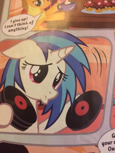 Equestria Daily - MLP Stuff!: UK Comic With Vinyl Scratch Figure ...