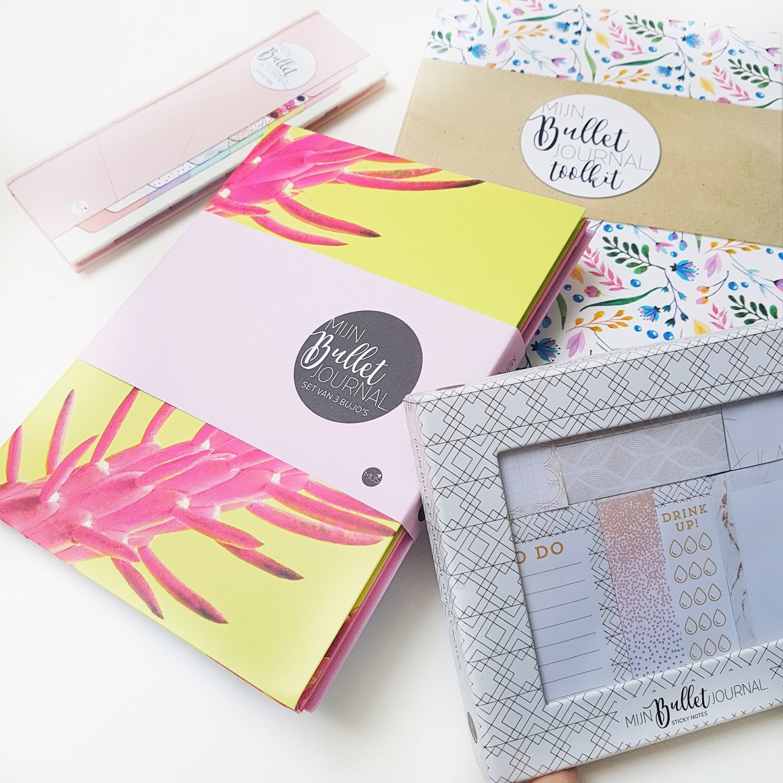 Review: Mijn Bullet Journal toolkit 2, sticky tabs, stickey notes en ...