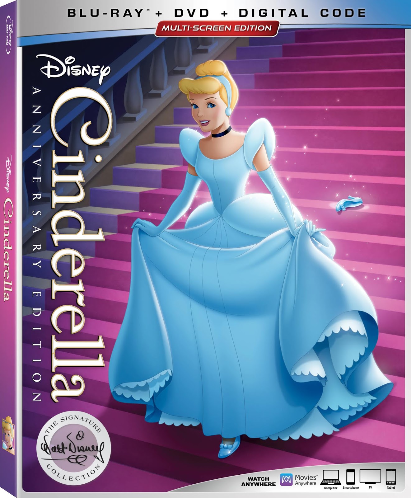 Blu-ray Review: Cinderella: Anniversary Edition - Ramblings of a Coffee ...
