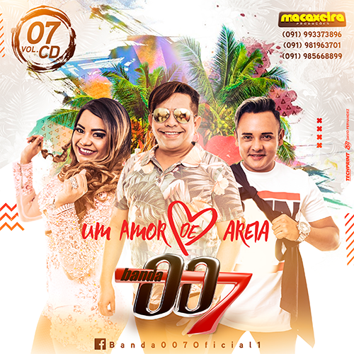 CD BANDA 007 VOLUME 07 OFICIAL - Radio Mania Do Melody