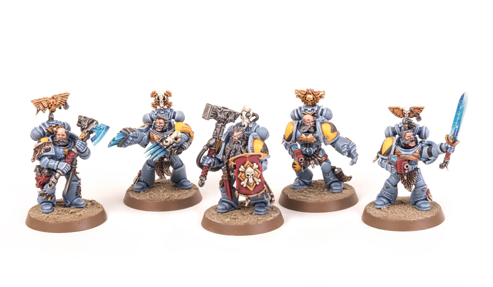 Showcase: Space Wolves Wolf Guard Pack - Tale of Painters