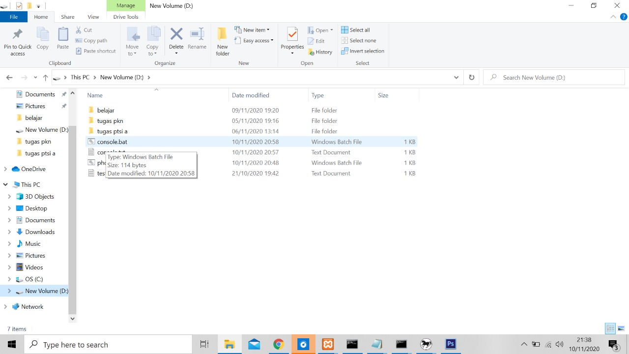 Penjelasan Membuat Batch File Untuk Shotcut Aplikasi (.bat)