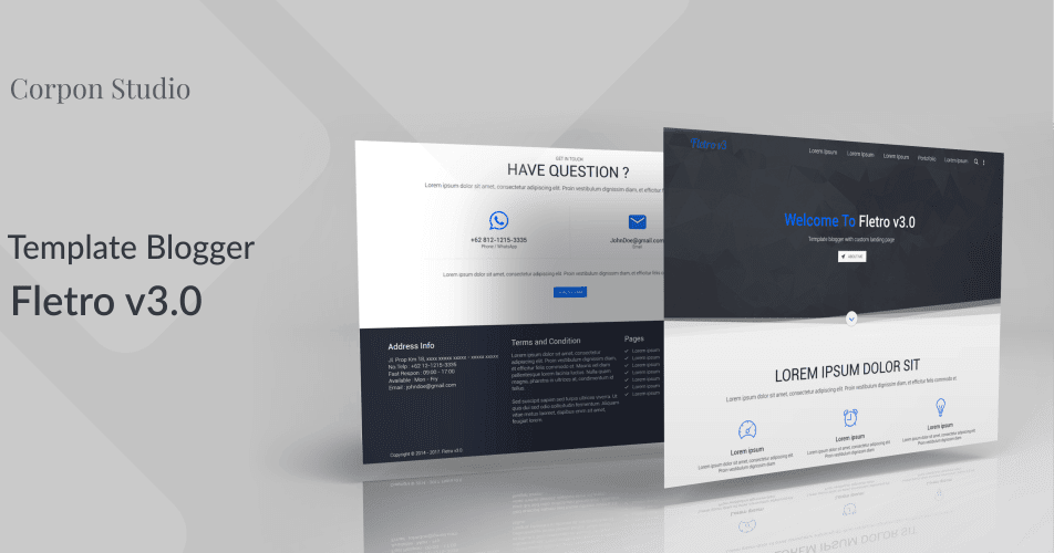 Blogger Template Fletro v3.0 - Biologizone