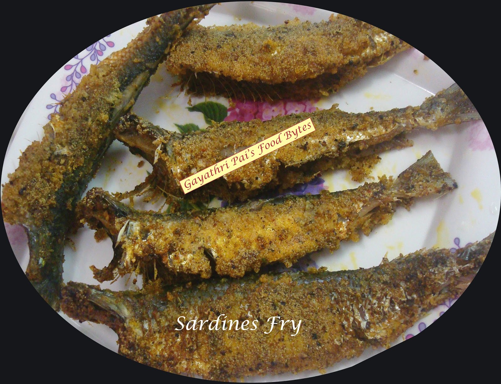 Gayathri Pai's Food Bytes: Crispy Fried Sardines.