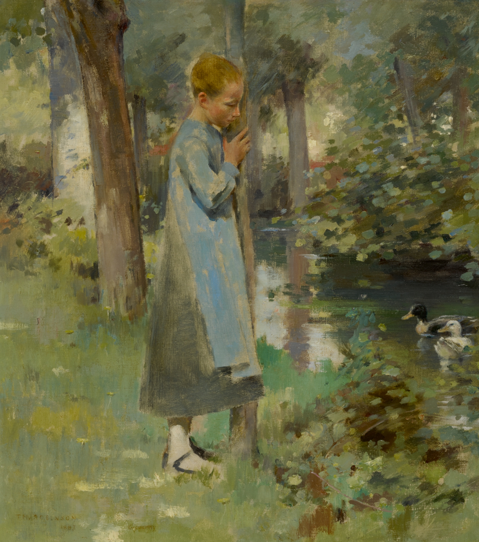 Theodore Robinson | The first American impressionist | Tutt'Art ...