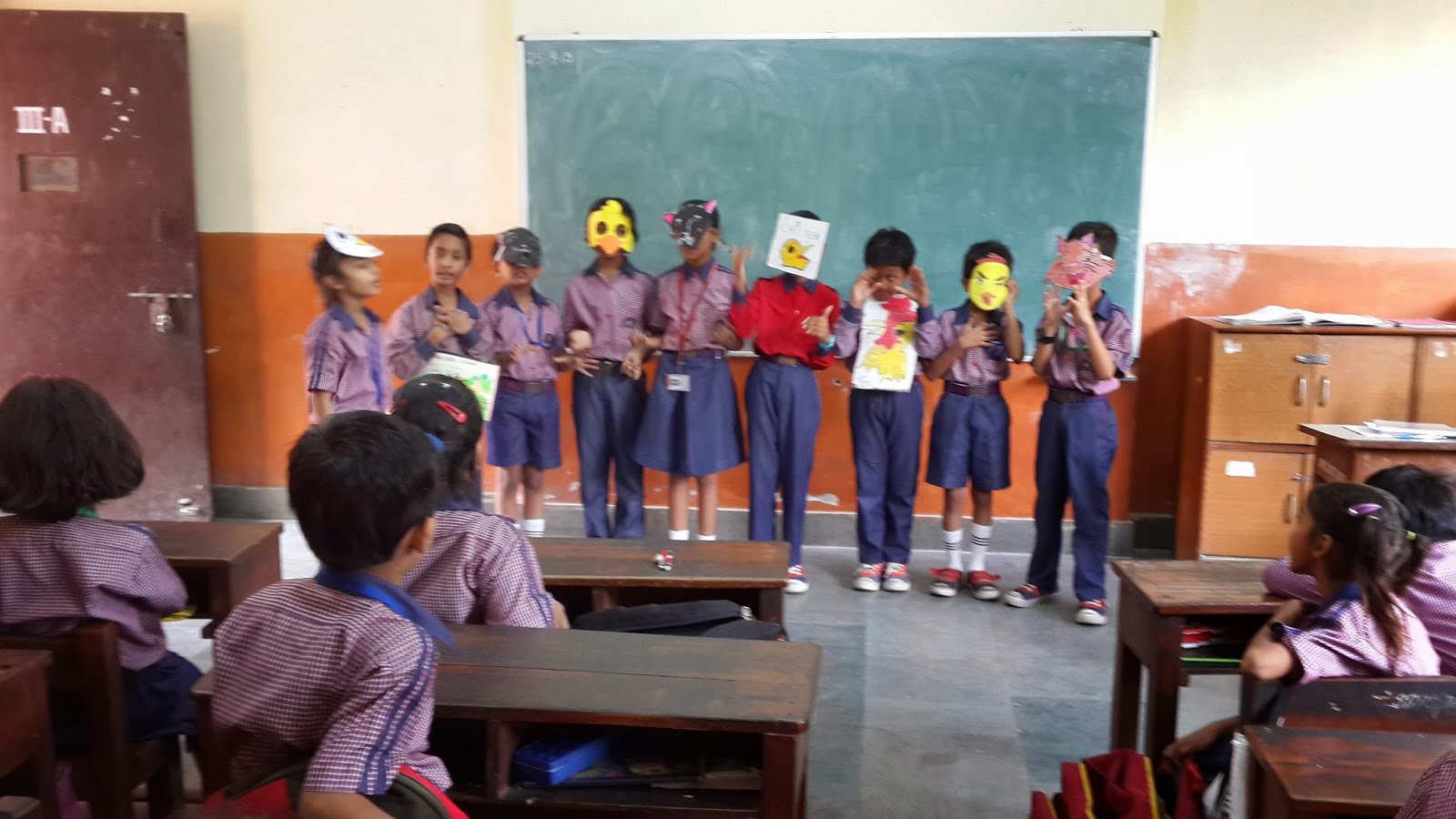 Class III-A: English Poetry Recitation