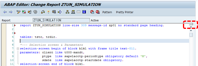 Abap Tip Note Abap Tip Editor Screen Splitter