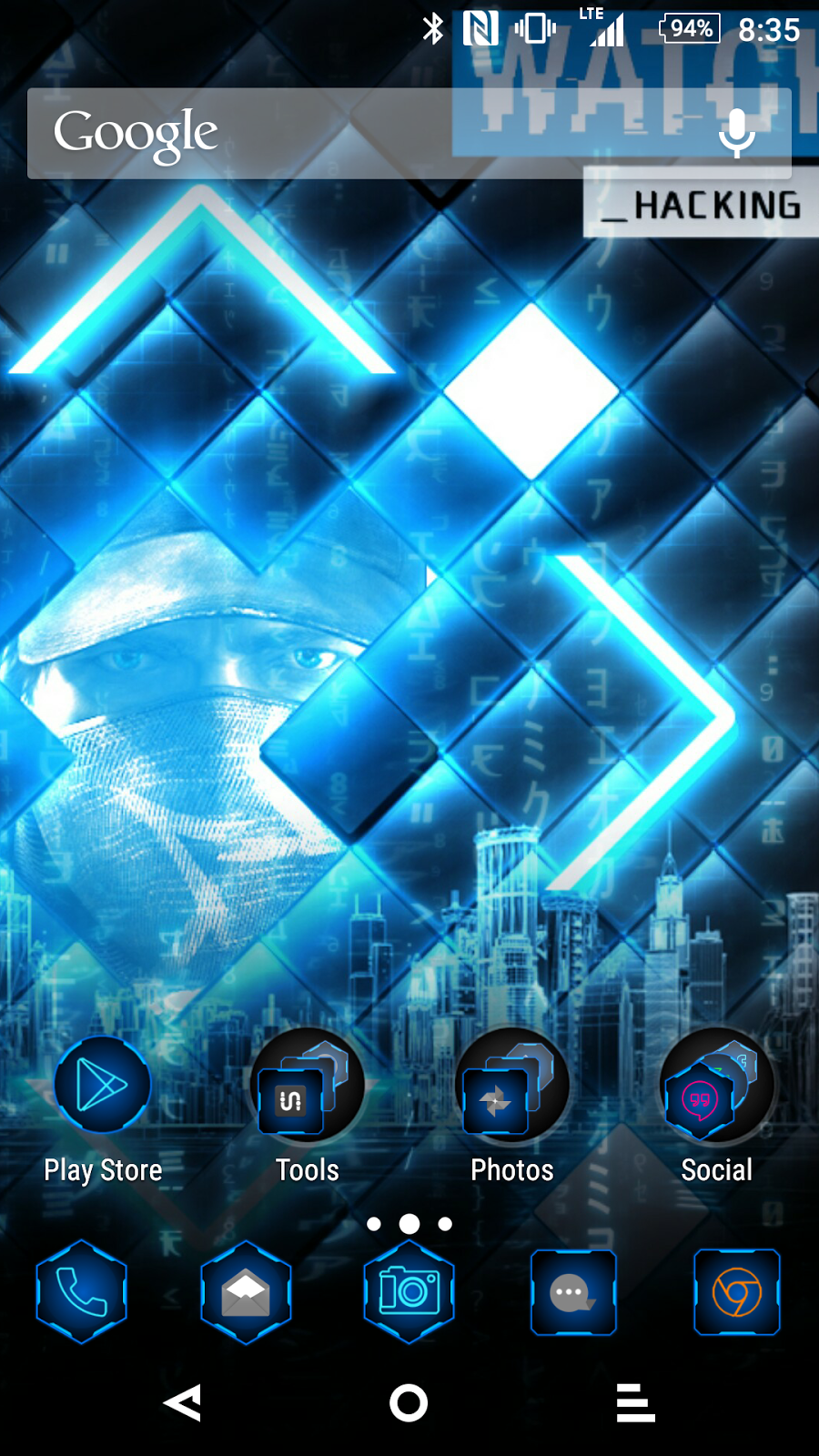 Theming your new device; launcher, lock screen, home screen, icons and ...