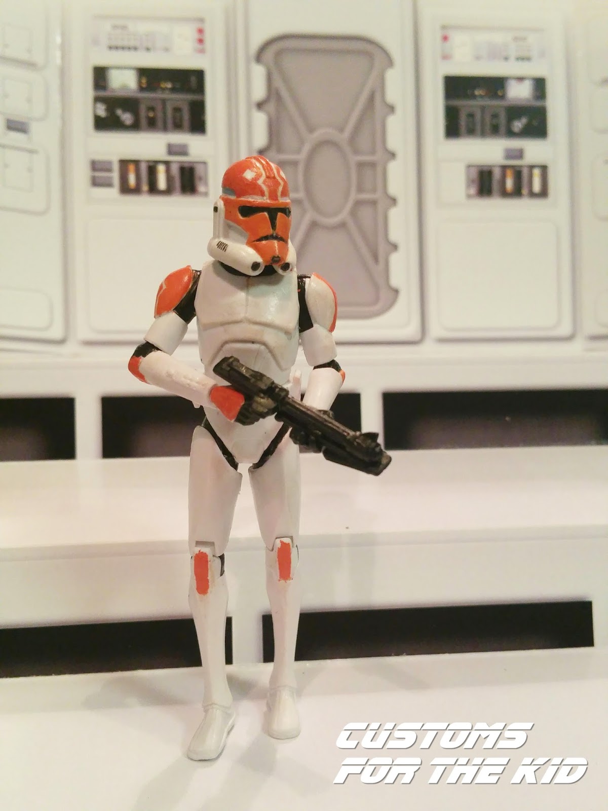 Customs for the Kid: "332nd CLONE TROOPER" created by Elias