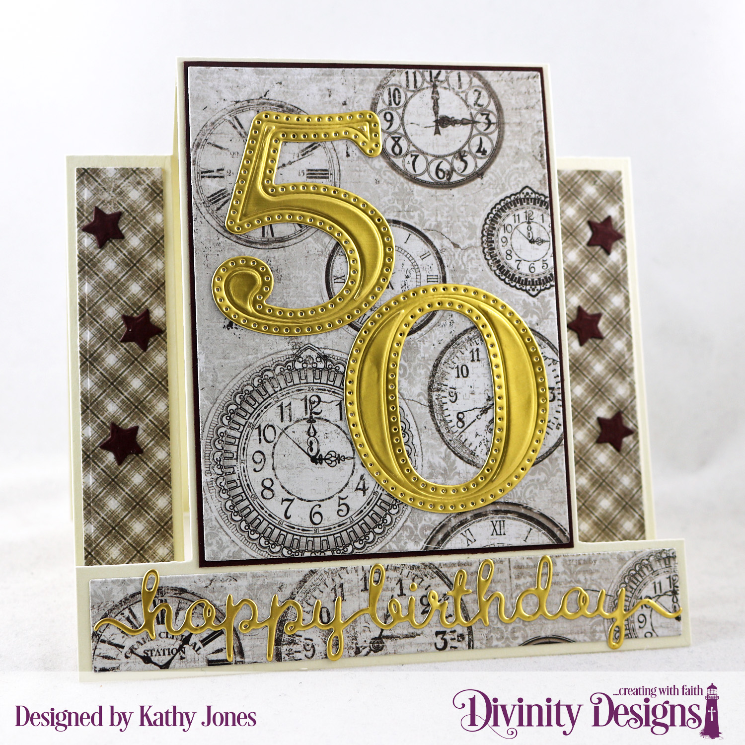 Inspired to Stamp: Happy 50th!