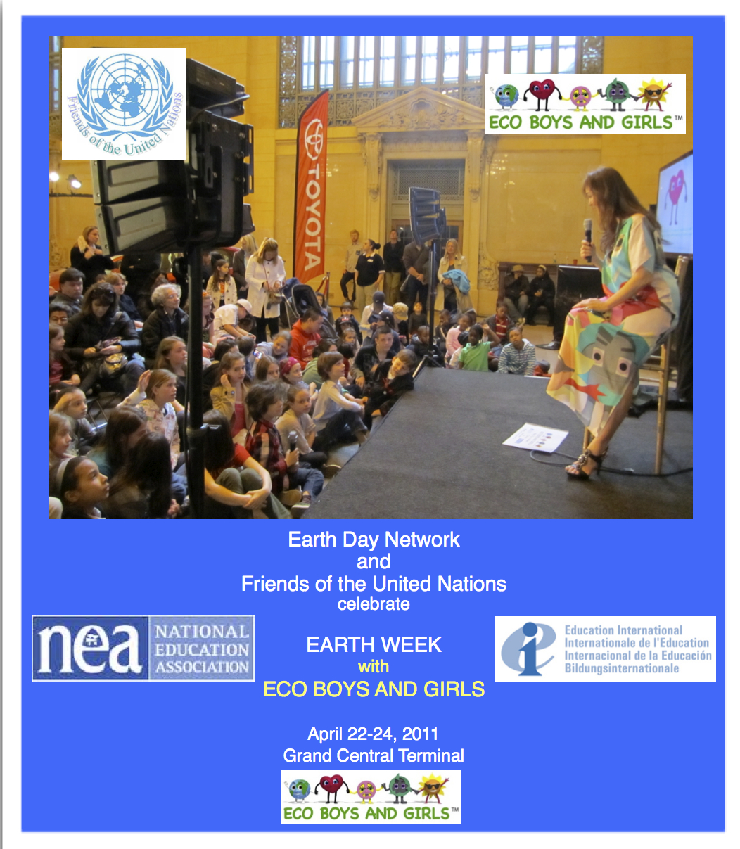 Maria Snyder News: EARTH DAY NY FEATURES MARIA SNYDER’S ECO BOYS AND ...