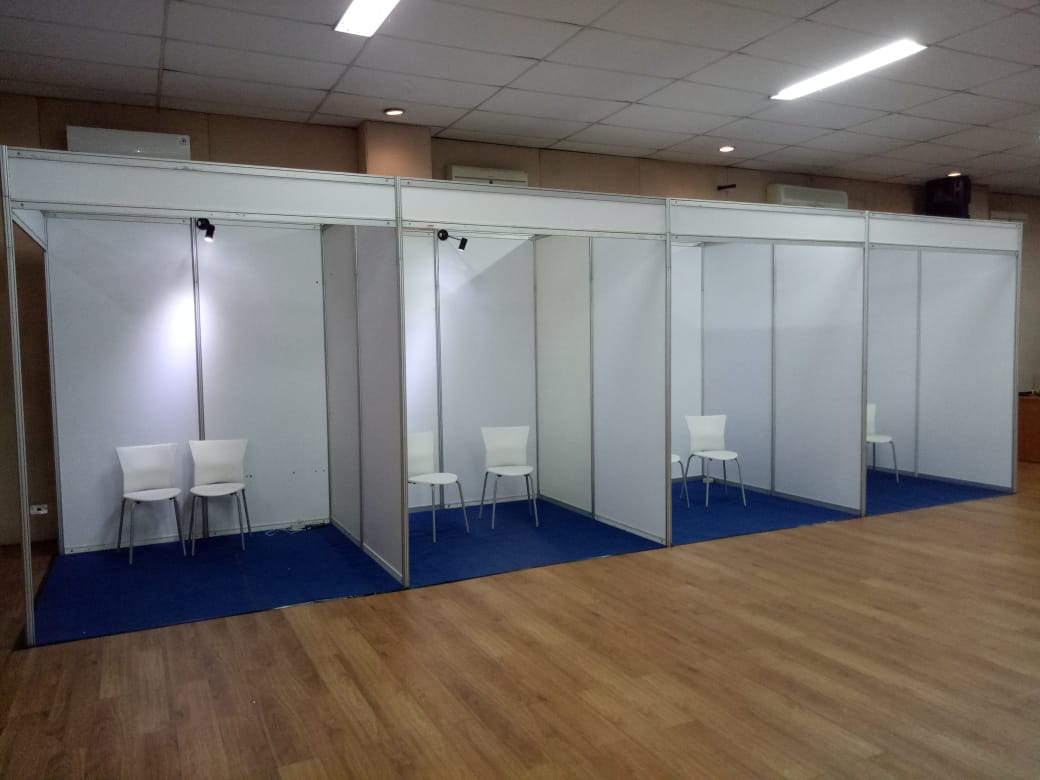 Sewa Stand Pameran R8 2x2 - Partisi Pameran Tangerang