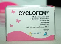 CYCLOFEM: Anticonceptivo mensual | Diagnostico Medico