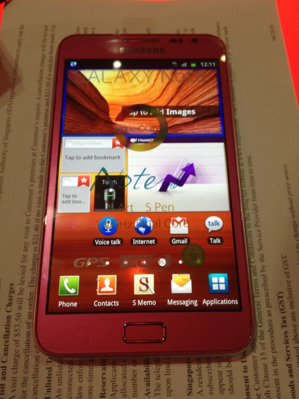 Debora: Samsung Galaxy Note Pink