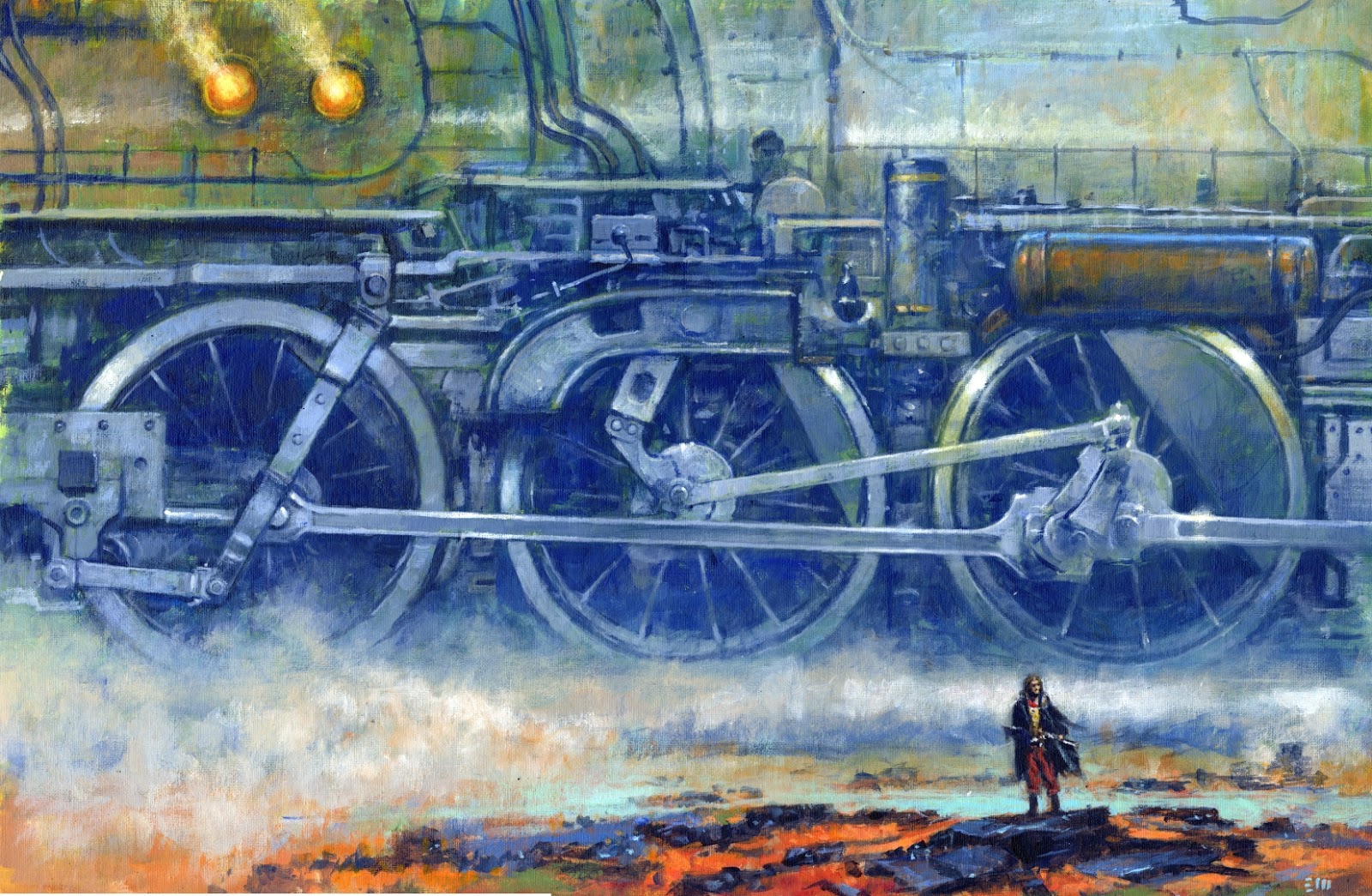 卡蘭坦斯-蓋普恩基地: [奇幻小說] Iron Council (Bas-Lag #3; China Miéville, 2004)