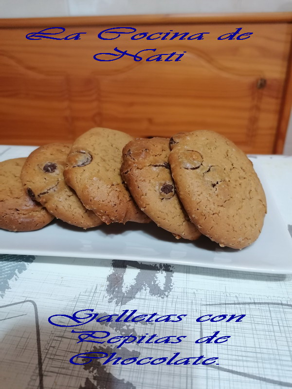 La Cocina De Nati Galletas Con Pepitas De Chocolate