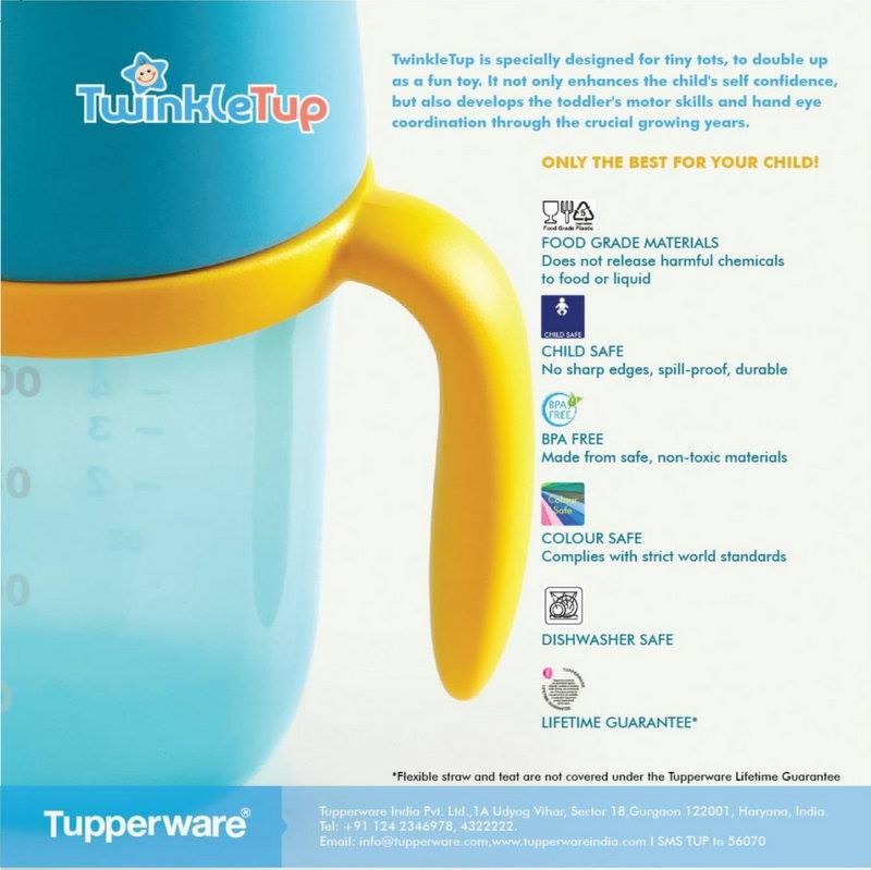 All about something new: Tupperware training cup