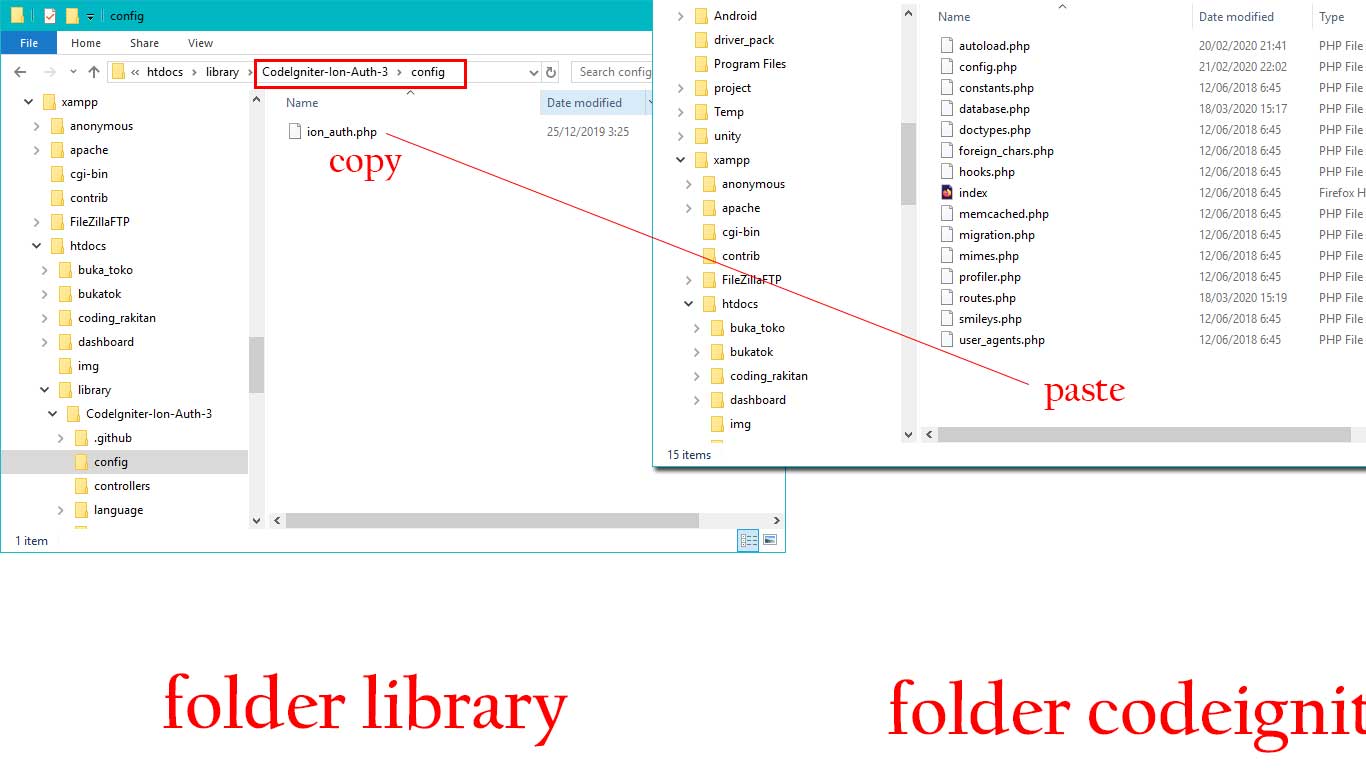 Cara Membuat Konfigurasi Ion Auth Di Codeigniter 3 Coding Rakitan ~ Coding Rakitan Inspirasi