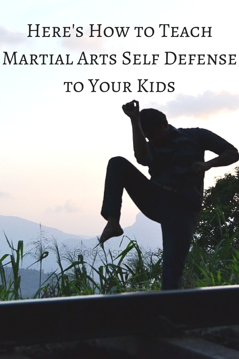 Here's How to Teach Martial Arts Self Defense to Your Kids