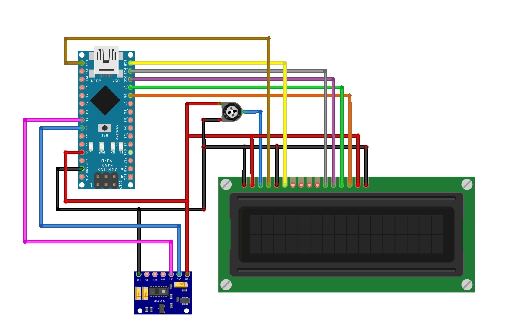 Pulse Oximeter Sensor with Arduino