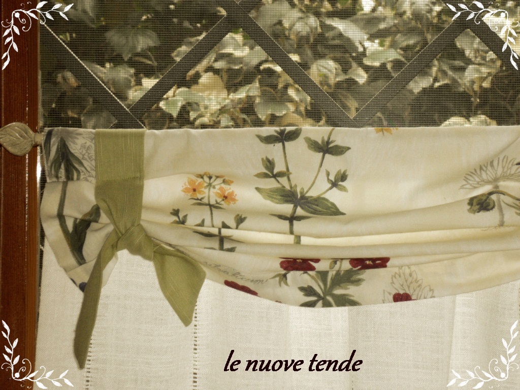 lecosemeravigliose Shabby e country chic passions: tende soggiorno ...