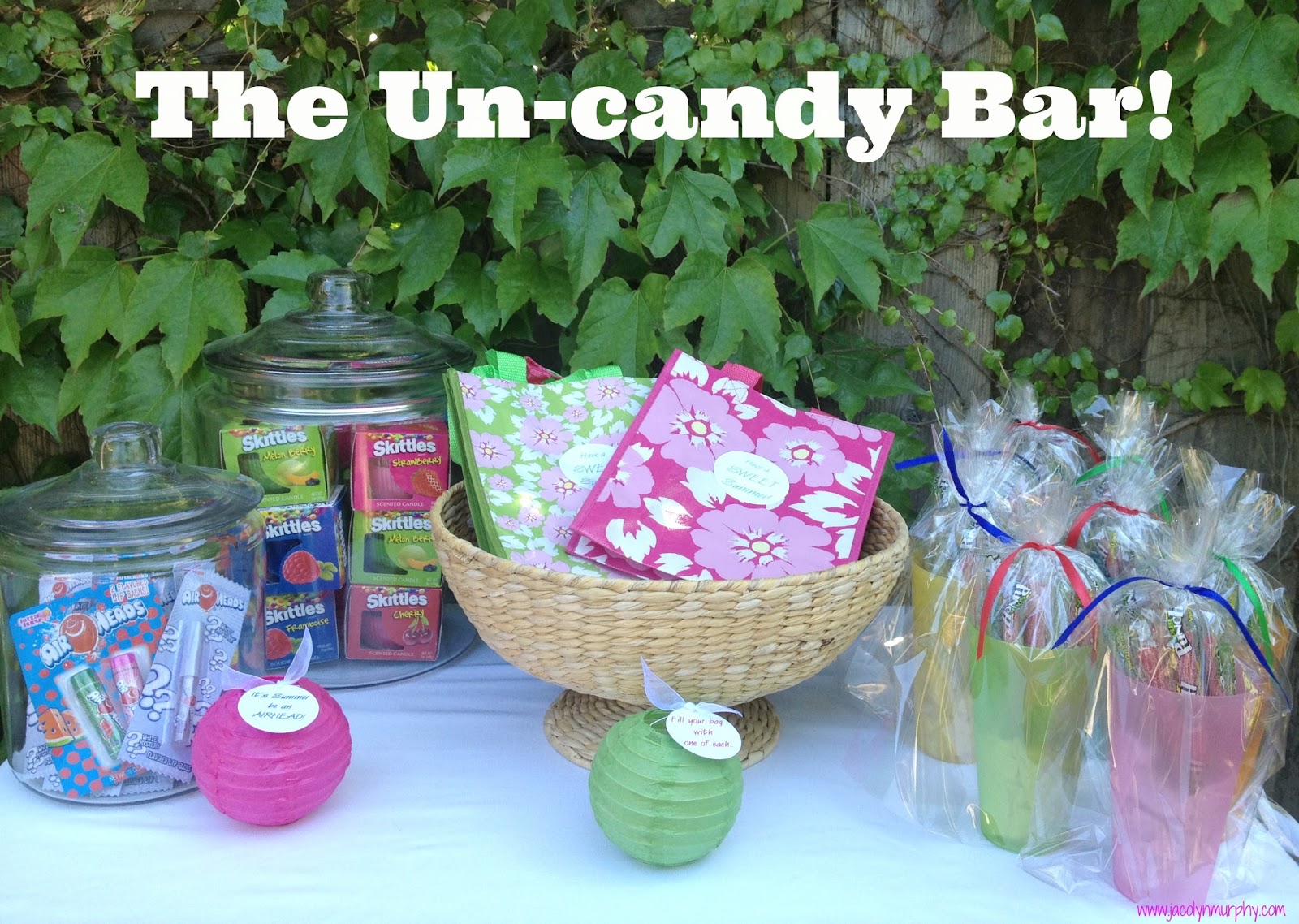 Jac o' lyn Murphy: The Sweet Summer "Un-candy" Bar?!