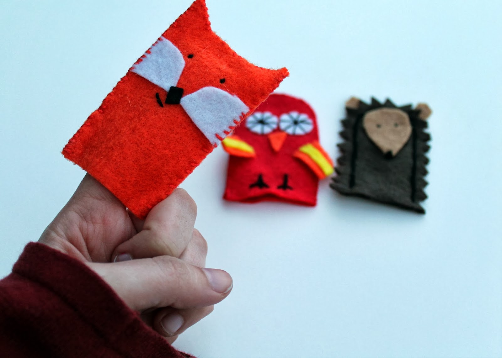 shellmo: Critter Finger Puppets