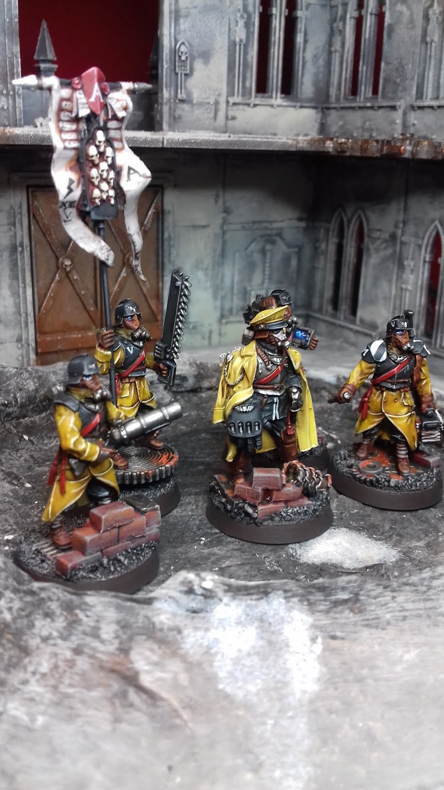 Tabletop Apocalypse: Steel Legion Command Squads