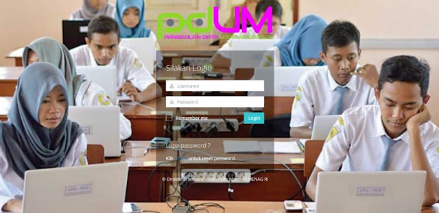 Cara mengisi data siswa di akun PDUM - antapedia.com