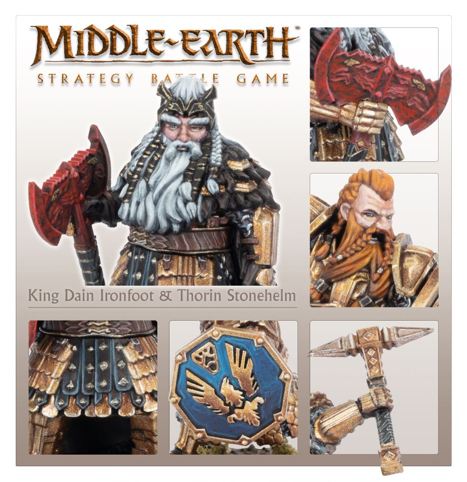 El Descanso del Escriba: King Dáin Ironfoot & Thorin III Stonehelm en FW