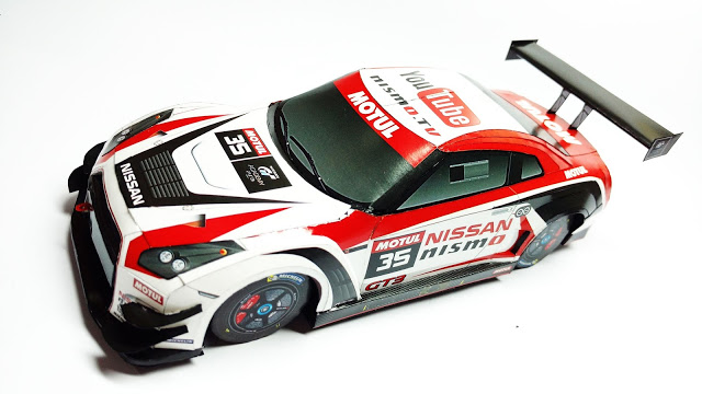 あなたの作りたいを刺激するペーパークラフト リンク データーベース Papercraft Link DataBASE: Nissan GT-R ...
