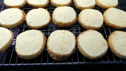 Lemon Icebox Cookies - Geoff's Baking Blog