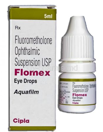 دليل القطرات : Flomex قطرة العين فلوميكس